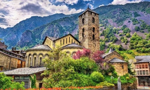 Arrival in Andorra la Vella
